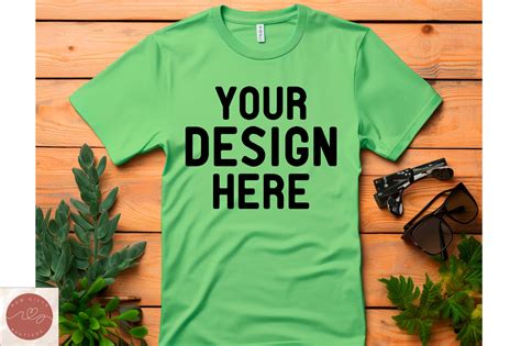Summer Beach Model T Shirt Mockup Graphic By Nowtsboutique