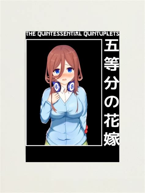 Miku Nakano The Quintessential Quintuplets Anime Girl Epic Fanart