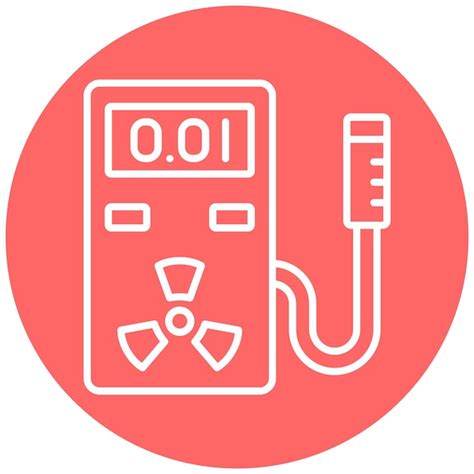 Premium Vector Vector Design Geiger Counter Icon Style