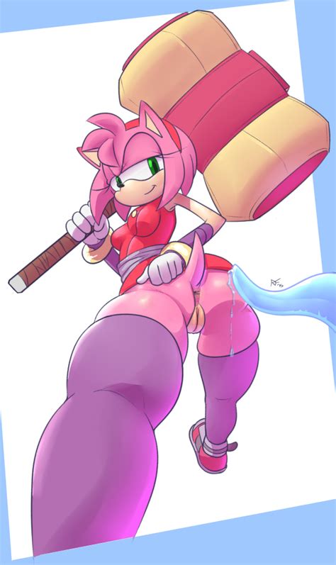 Rule 34 Amy Rose Anus Ass Dat Ass Female Only Furry Furry Only Hammer