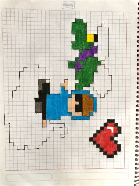 Pixel art de Junior H Lindos dibujos fáciles Dibujitos sencillos