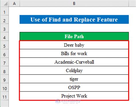 How To Get Filename From Path In Excel 6 Simple Methods