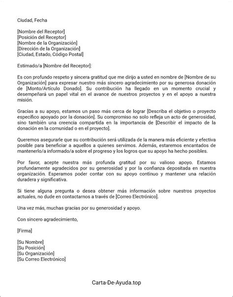 Carta Para Solicitar Ayuda Para Una Escuela