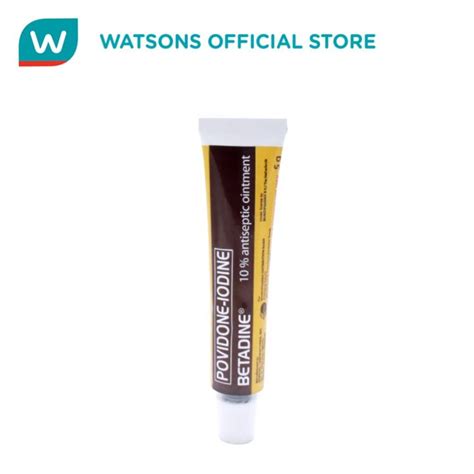 BETADINE 10 Antiseptic Ointment 5g Lazada PH