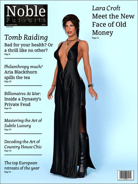 Noble Pursuits Issue 511 Lara Croft By Zenith1313 On Deviantart