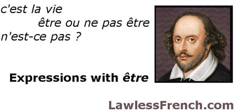 French Expressions With Être Lawless French Phrases