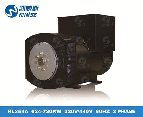 Kwise Nl354a 220v440v 60hz 1800rpm 624 720kw 3 Phase Ac Brushless