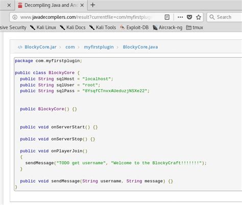 HackTheBox Blocky Casey Mullineaux