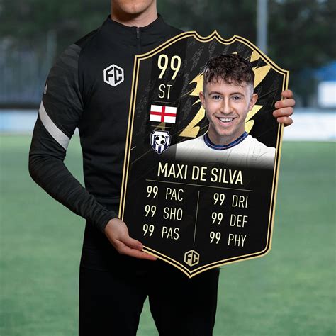 Personalised Fifa Card Football T Totw Ultimate Team Etsy