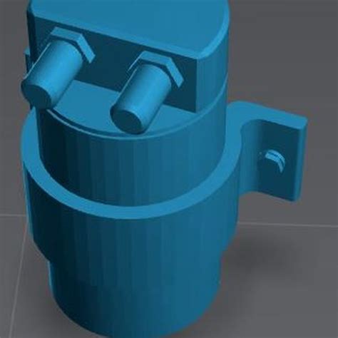 Stl File Another Oil Catch Can For Scale Autos And Dioramas・3d Printer