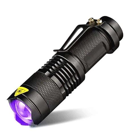 Aluminium LED UV Schwarzlicht Leuchte Outdoor Taschenlampe EBay