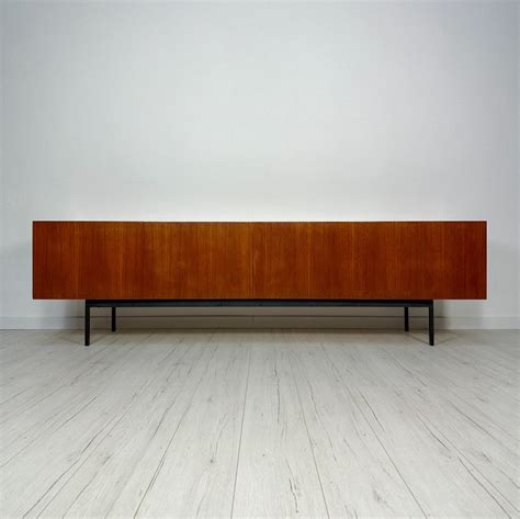 Vintage Minimalistic Teak Sideboard Model B40 By Dieter Waeckerlin For