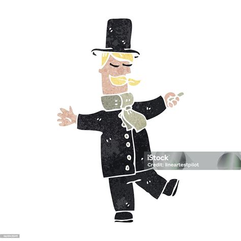 Retro Cartoon Upperclass Man Stock Illustration Download Image Now