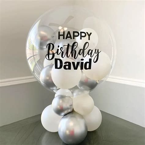 Happy Birthday Name Balloon Bouquet Balloon Decorations In Surat