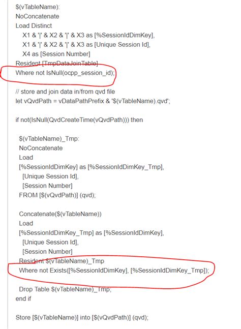 Solved Where Not Exists Clause With Resident Load Page 2 Qlik
