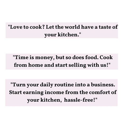 Attractive Catchy Sentence For Food Service App Freelancer
