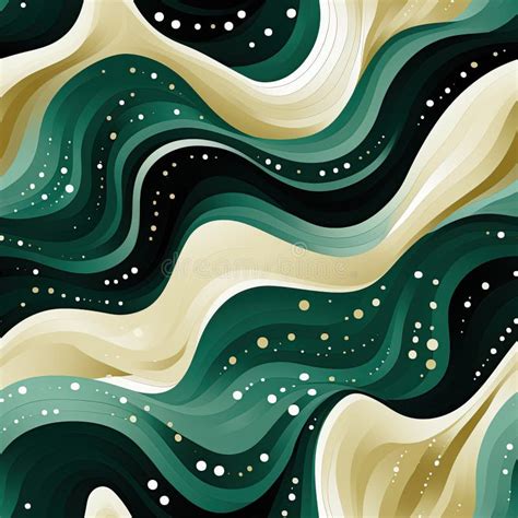 Seamless Pattern With Texture Of Digital Circuit Lines Connecting A