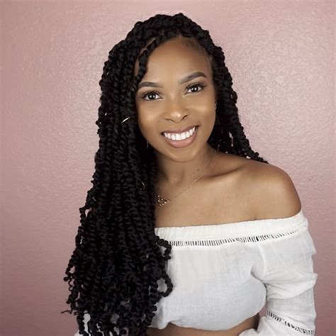 Buy The Bohobabe Pre Twisted Passion Twist Crochet Hair 24 Inch Pre
