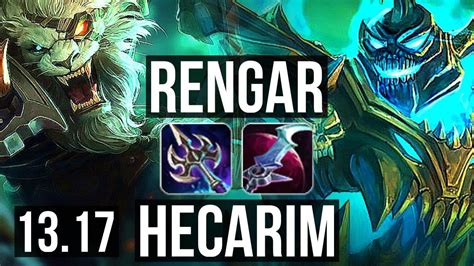 Rengar Vs Heca Jng 58m Mastery 1900 Games 416 Kr Master