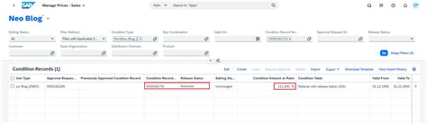 workflow in “manage prices sales” app sap community