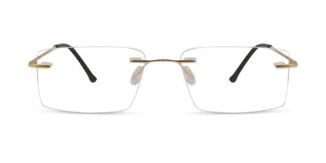 Nerdlane Clear Rimless Rectangle Eyeglasses E25a11290 ₹1498