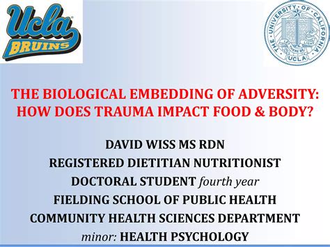 Biological Embedding Of Adversity Ppt