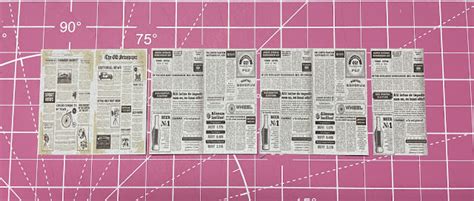 My Miniature Madness Newspaper Prop Pages And Tutorial