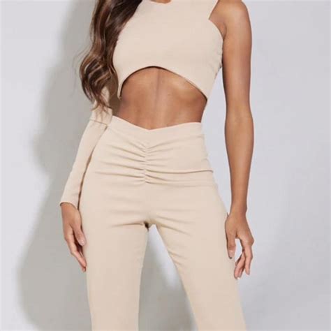 PLT Co Ord Nude Beige Never Been Worn Tags Still Depop