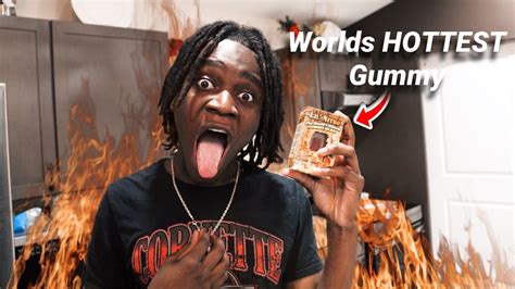 Trying The Worlds Hottest Gummy Youtube