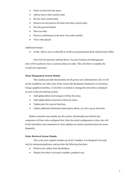 Online Food Order System Project Reportpdf