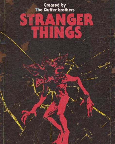 Stranger Things Stranger Things Stranger Texture Graphic Design