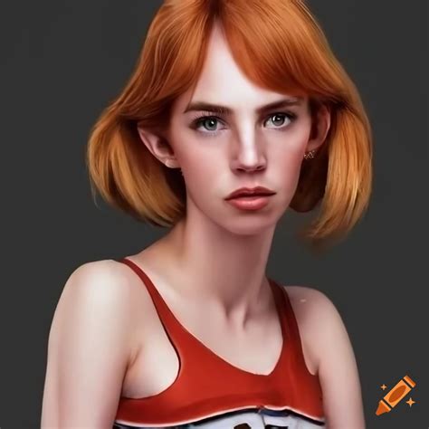 Photorealistic Portrait Of Maya Hawke As A Cheerleader On Craiyon