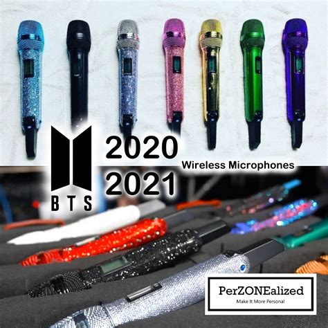 Bts Personalized Wireless Microphones Package Microphones Design