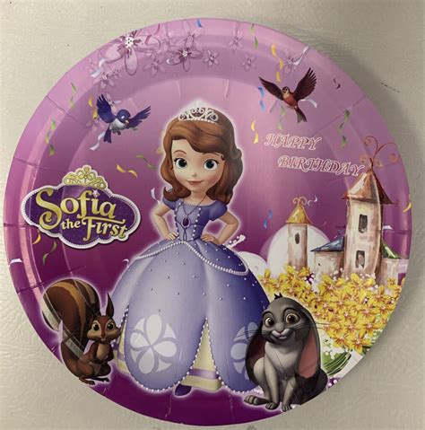 Sofia The First Plates