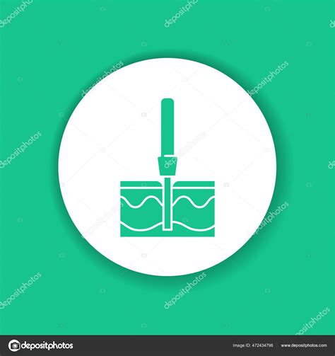 Biopsy Color Glyph Icon Medical Scientific Concept Laboratory