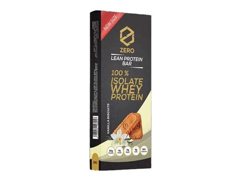 Zero Vanilla Biscuits Protein Bar 16g Proteins 50g Cafelax