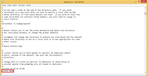 Xampp Kurulumu Xampp Nedir Xampp Port Değiştirme Mobilhanem