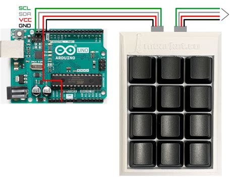 Arduino Keypad I C Cherry MX X Matrix Array Module Key Button Switch Raspberry PI Etsy