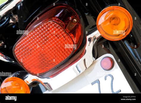 Sign Signal Closeup Lights Tail Stop Brake Stops Back Rear Aborting