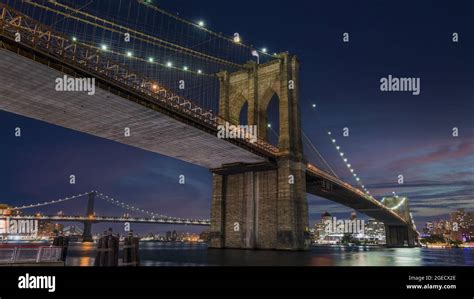 Brooklyn Bridge Park At Night At Judy Roybal Blog