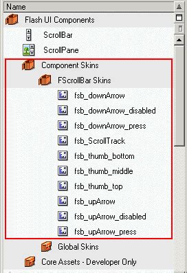 Flash Komponenten Scrollpane