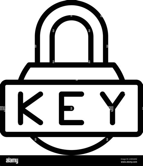 Code Key Icon Outline Vector Password Verification Sms Login Stock Vector Image And Art Alamy