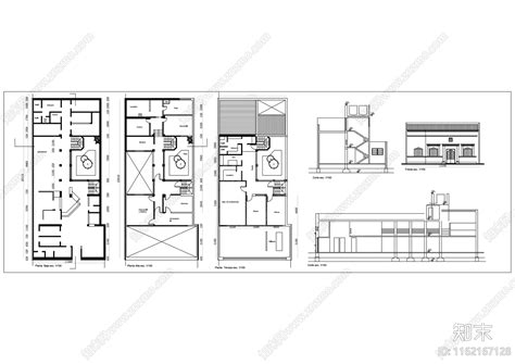 生化实验室平面图和立面图 施工图施工图下载 Id 1162167128 【知末网】