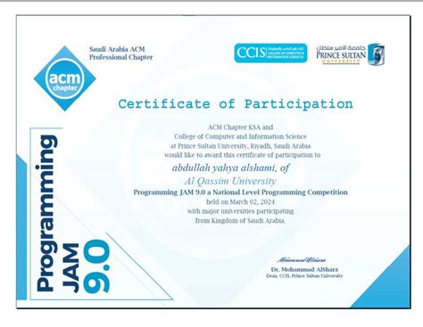 Excited To Share That I Participated In Programming Jam 90 A National