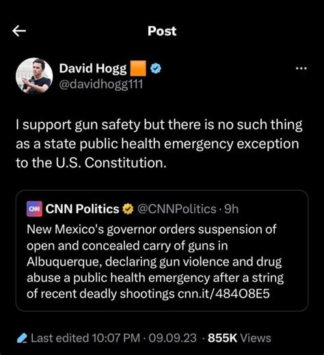 Even David Hogg Has Condemned It Rtimpool