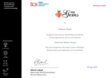 Subhasis Panda On Linkedin Delighted To Be Recognized As A Contextual