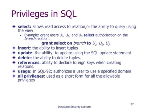 Database And Application Security Ppt Download