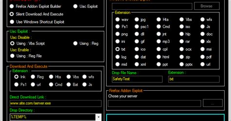 Njrat Version Multi Exploit Builder V1