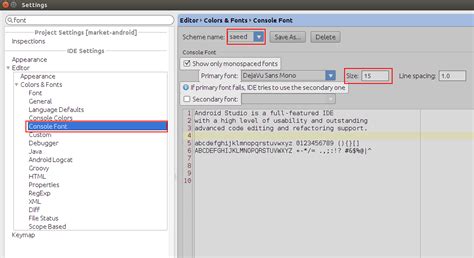 How To Increase Fonts In All Ui Elements In Intellij Idea Stack Overflow