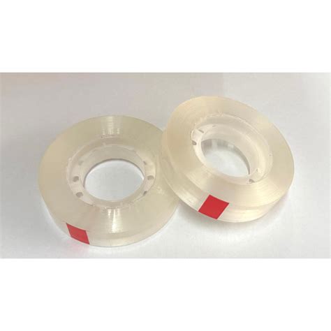 1ม้วน เทปใส1นิ้ว 12mm 18mm 24mm 36y แกน1นิ้ว เทปสำนักงานม้วนเล็ก เทป